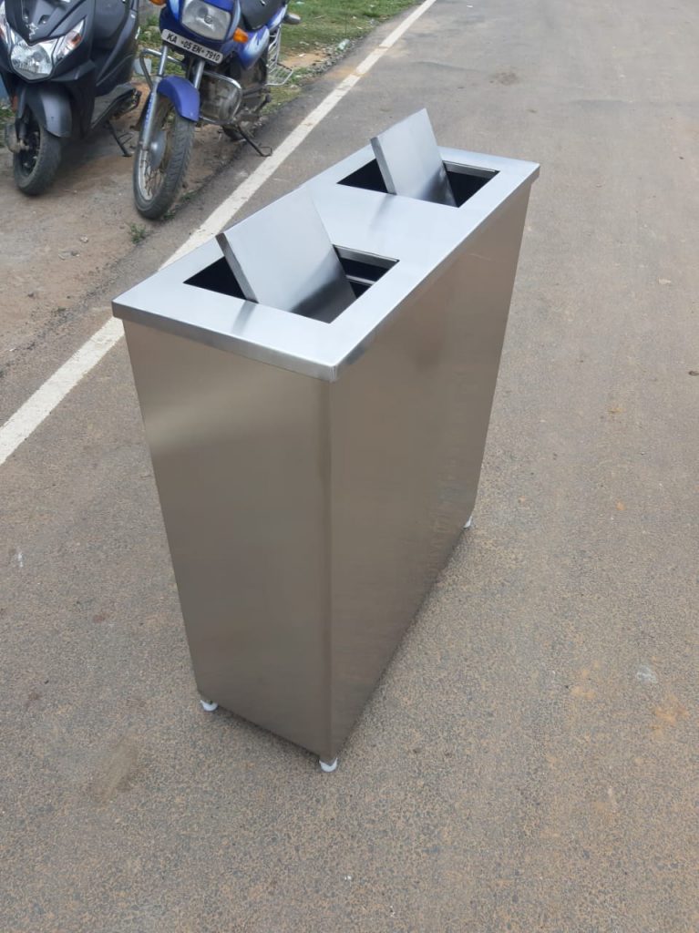 SS Waste Bin - Sheela Equipments